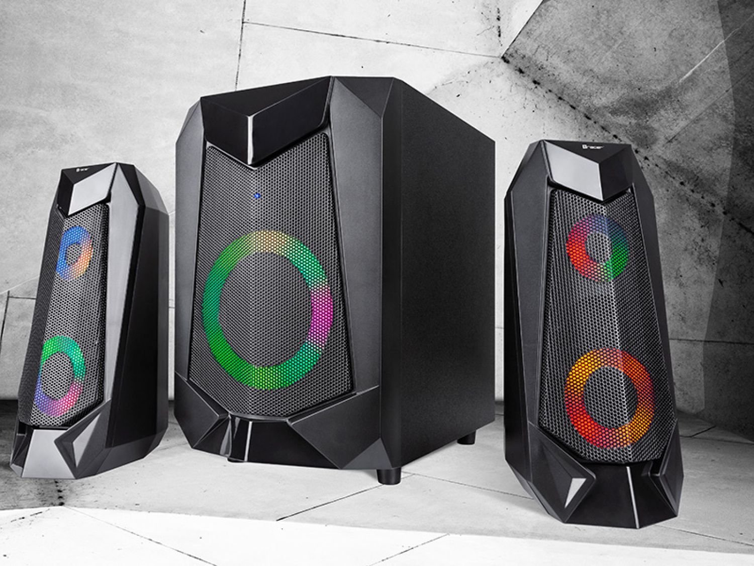 ΗΧΕΙΑ B.T. HI-CUBE RGB :: Onprice
