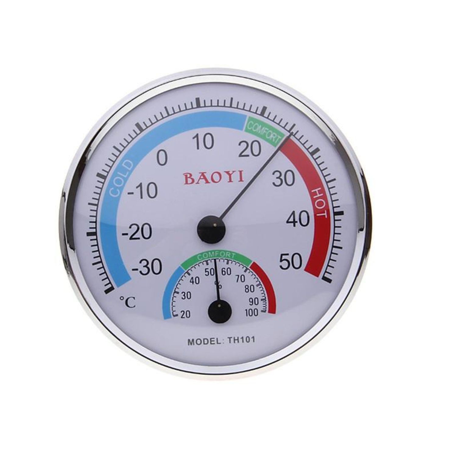 ΘΕΡΜΟΜΕΤΡΟ & ΥΓΡΟΜΕΤΡΟ TH 101C :: Onprice